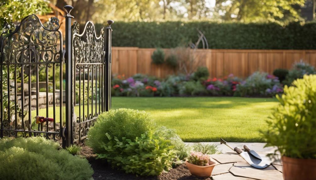 How to Install a Decorative Metal Fence - TKL Birmingham Gardener