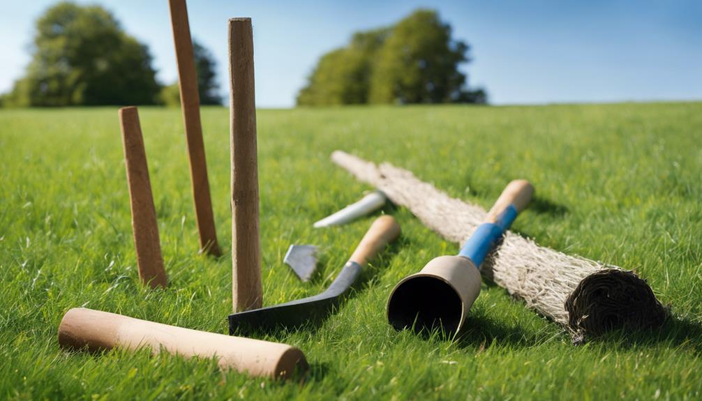 How to Install Temporary Fence Posts - TKL Birmingham Gardener