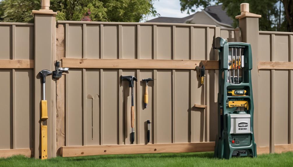 How to Install a Vinyl Fence Gate - TKL Birmingham Gardener