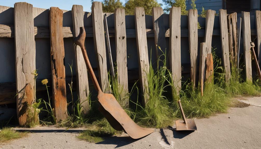 How to Remove Fence Posts Set in Concrete - TKL Birmingham Gardener